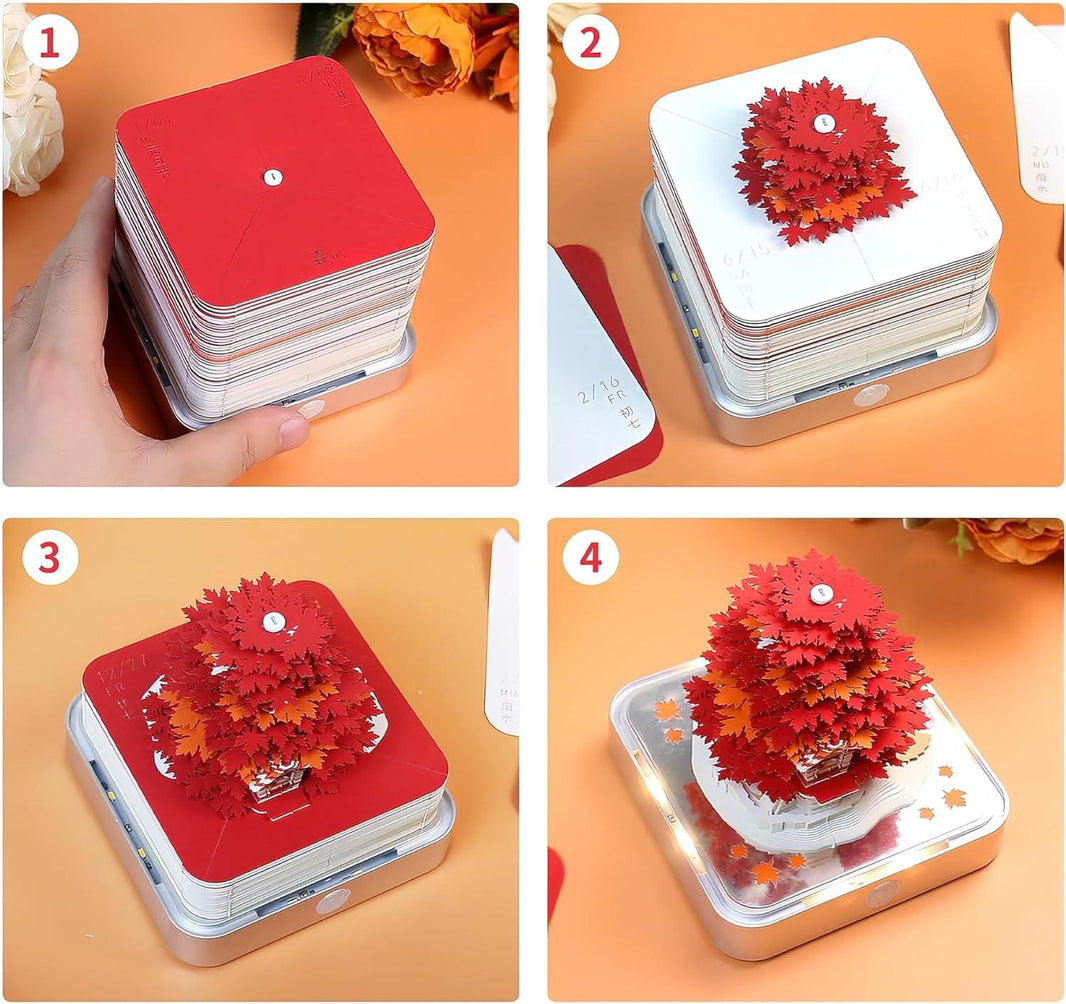 3D Art Calendar / 3D Art Rip-Away Calendar – Lasercutwraps Shop