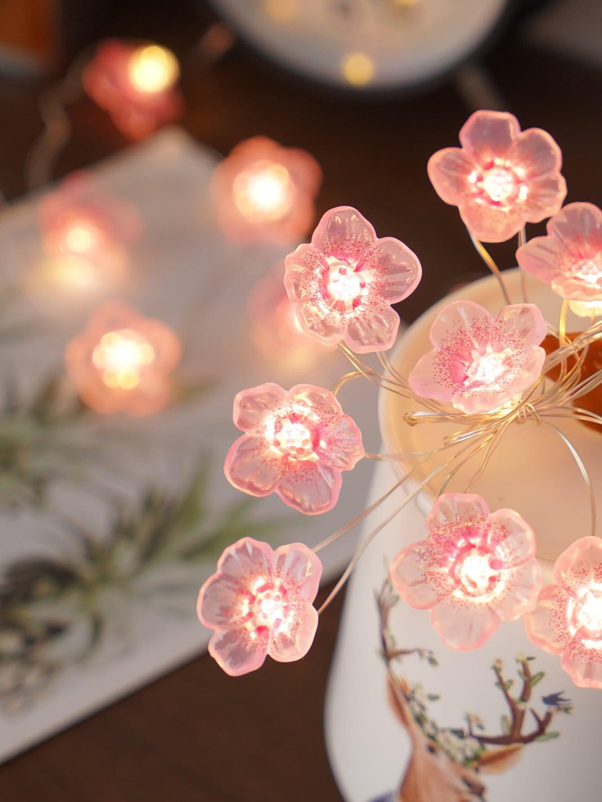 10 Led 1M Flower String Light – Lasercutwraps Shop