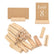 Rustic Wedding Wooden Place Card Holders Photo Postcard Clip Stand Eng ...