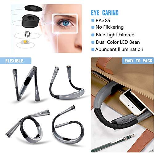 LED Neck Reading Light, Book Light for Reading in Bed – Lasercutwraps Shop