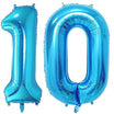 Blue Number 10 Balloon,40 Inch – Lasercutwraps Shop