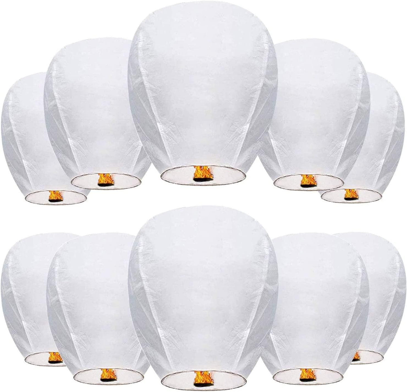 Sky Lanterns Paper Lanterns Wishing Chinese Lanterns for Wedding Send ...