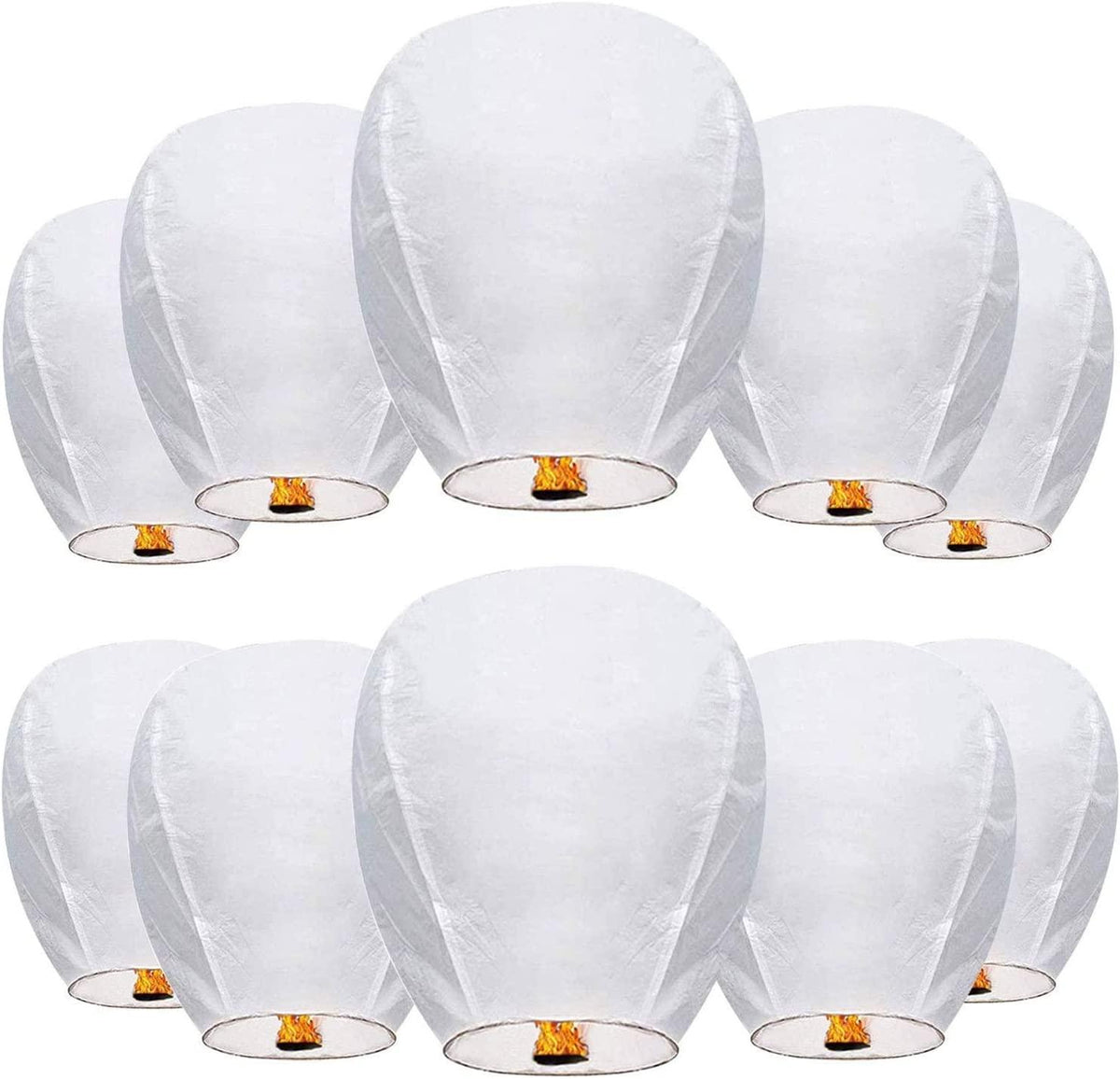 Sky Lanterns Paper Lanterns Wishing Chinese Lanterns for Wedding Send ...