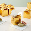 100 Pack Gold Foil Party Favor Gift Boxes, Candy Boxes for Mother's Da ...