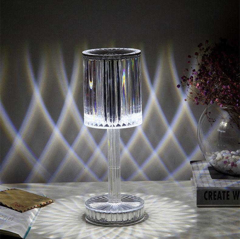 Touching Control Gatsby Crystal Lamp, Touching Control USB Rechargeabl ...