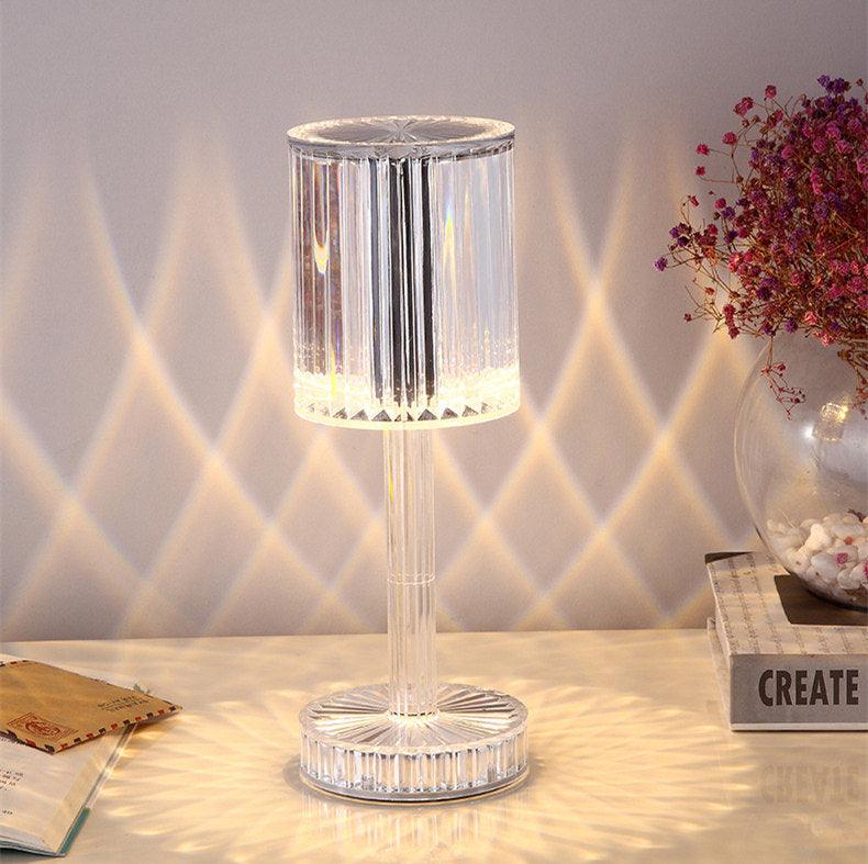 Touching Control Gatsby Crystal Lamp, Touching Control USB Rechargeabl ...