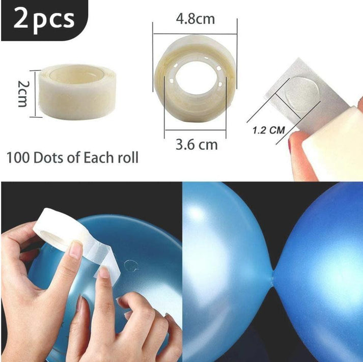 141Blue Balloon Garland Arch Kit, Blue Silver White Balloons, Silver 4 – Lasercutwraps Shop