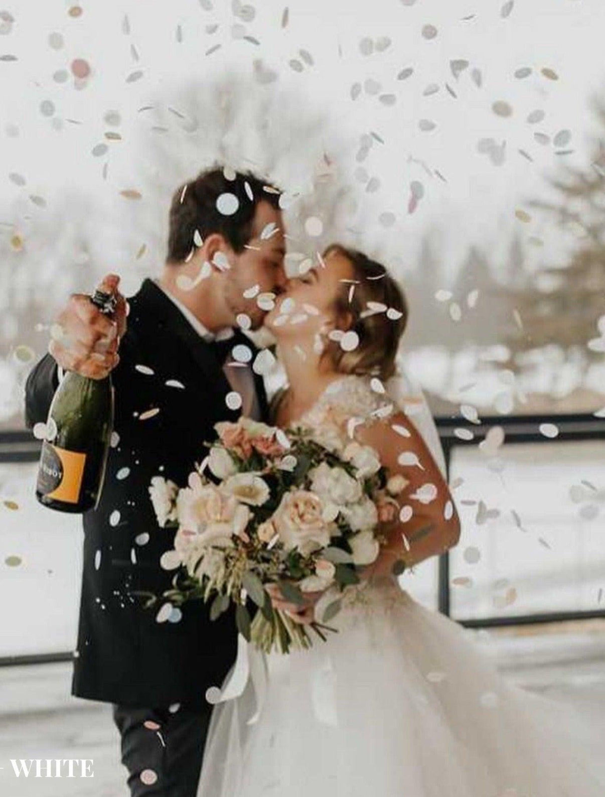 Biodegradable Confetti Water Soluble Wedding Exit Idea | Pink Peach Ye ...