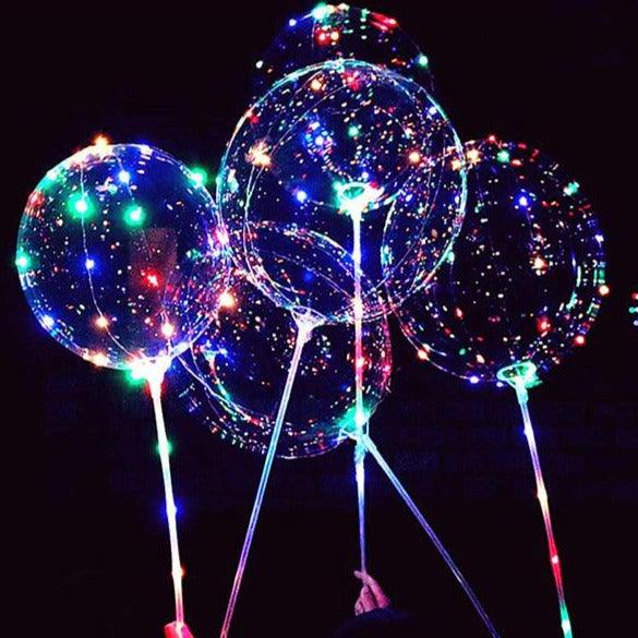 Clear Plastic Balloon Sticks Holder With Cup for Led Balloons ...
