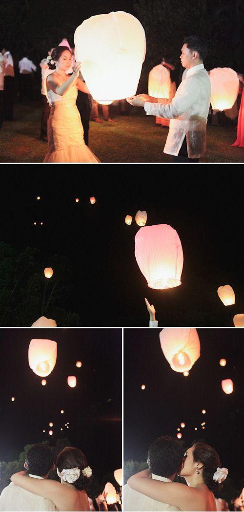 Sky Lanterns Paper Lanterns Wishing Chinese Lanterns for Wedding Send ...